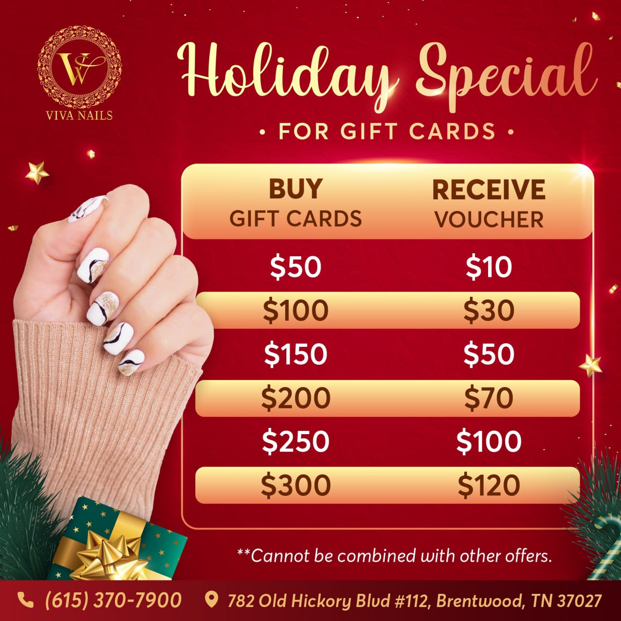 Viva Nails | Nail Salon In Brentwood, TN 37027